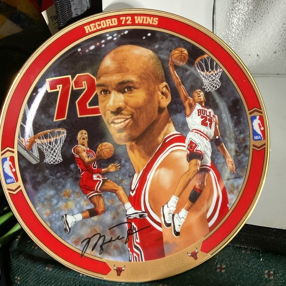 The Bradford Exchange | Wall Decor | Porcelain Michael Jordan Plate His ...